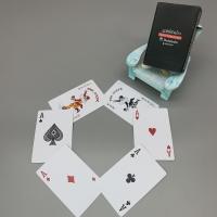 China Non Toxic Plastic Waterproof Playing Cards Custom 2.5''X3.5'' for sale