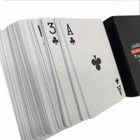 China Non Toxic Plastic Waterproof Playing Cards Custom 2.5''X3.5'' for sale