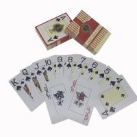 China 0.32mm Plastic Poker Cards SGS Custom Logo Playing Cards for sale