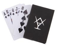 China Plastic Playing 0.32mm PVC Poker Cards Matt Laminated for sale
