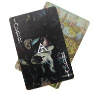 China Plastic Playing 0.32mm PVC Poker Cards Matt Laminated for sale