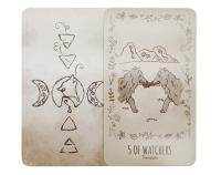 China 80 Cards 350gsm Coated Paper Tarot Cards Printing 70*120mm for sale