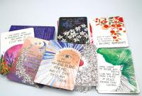 China CMYK Paper Tarot Cards Recyclable 300gsm Custom Made Tarot Cards for sale