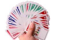 China SGS C2S Printable Custom 52 Card Deck Matt Oil Varnishing for sale