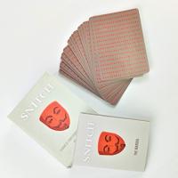 China Recyclable Coated Custom Game Card Printing Matt Varnishing for sale