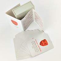 China Recyclable Coated Custom Game Card Printing Matt Varnishing for sale