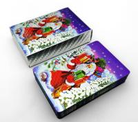 China Flexible 0.32mm Waterproof Plastic Playing Cards for sale