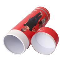 China Biodegradable 250gsm Kraft Paper Cylinders For Clothes Packaging for sale
