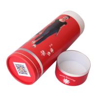 China Biodegradable 250gsm Kraft Paper Cylinders For Clothes Packaging for sale
