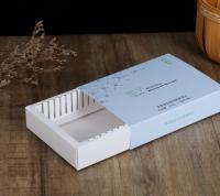China SGS Drawer Style Foldable 300gsm Ivory Board Box For Healthy Food for sale