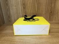 China CMYK 4C Offset Printing 250gsm Coated Paper Shopping Bags FSC Certificated for sale