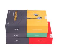 China Wireless Earphone 157gsm Art Paper Rigid Gift Boxes For Electronic Products for sale