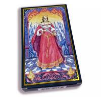 China Customized Gold Foil 350gsm Coated Paper Tarot Cards 70x120mm With Tuck Box for sale