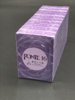 China Purple Color Printed 300gsm C2S Paper Playing Cards 63x88mm Tuck Box Packaging for sale