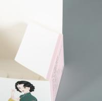 China Custom Logo Printed Ivory Board Box 250gsm White Card Paper Box For Healthy Food for sale
