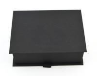 China Decorative Book Shape Rigid Cardboard Magnetic Closure Box With Ribbons for sale