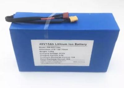 China 48V 15Ah LiFePO4 Deep Cycle Battery Pack for Electric Scooters | 13S5P Configuration 4.3kg Weight for sale