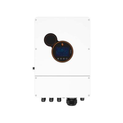 China 5500W Hybrid MPPT Solar Inverter with 500V PV Input and 220/230V AC Output for Home Energy Storage for sale