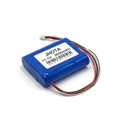 China JHOTA 11.1V 2600mAh 3S1P Medical Infusion Pump Lithium Ion Battery with 3-Year Warranty for sale