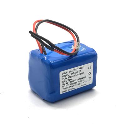 China 3S3P 18650 11.1V 6000mAh Li-ion Battery with BMS for LED Stage Lighting - 3 Year Warranty for sale