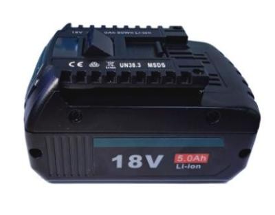 China Bosch 18V LiFePO4 Power Tool Battery Replacement - 5000mAh Capacity, 40A Discharge, Multiple Ah Options for sale