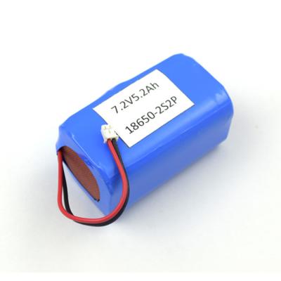 China 7.2V 5.2AH 1000 Cycle Lithium Ion Battery for Smart Home Electric Curtains with BMS Protection for sale