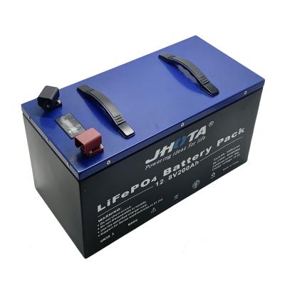 China 12.8V 200Ah LiFePO4 Solar Battery Pack - 2560Wh Energy Storage with 3000 Cycle Life for sale