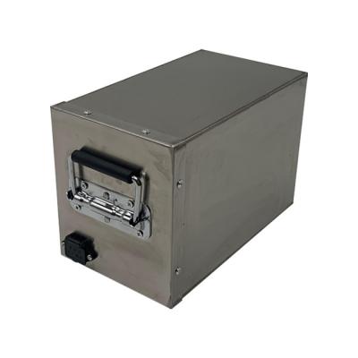 China LiFePO4 48V 14.4AH 15S4P Electric Vehicle Battery with Iron Box - 6000 Cycle Life for sale