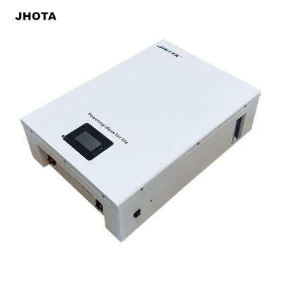 China LiFePO4 Home Energy Storage System 48V 100Ah 5kWh Wall Mounted Battery with RS485 Communication for sale