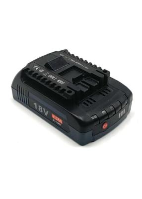 China 18V 2Ah Li-Ion Replacement Battery Pack for Bosch Power Tools - 2000mAh Capacity, 20A Discharge Rate for sale