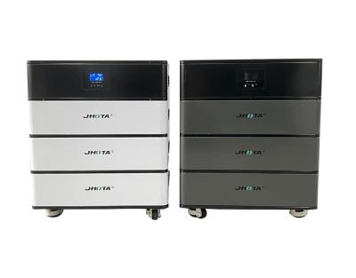 China 15.36KWh 51.2V Stacked LiFePO4 Home Energy Storage System with 5KW Inverter for sale