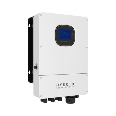 China 5500W Solar Hybrid Inverter 48V 500V PV Input 220V 230V AC Output Pure Sine Wave for sale