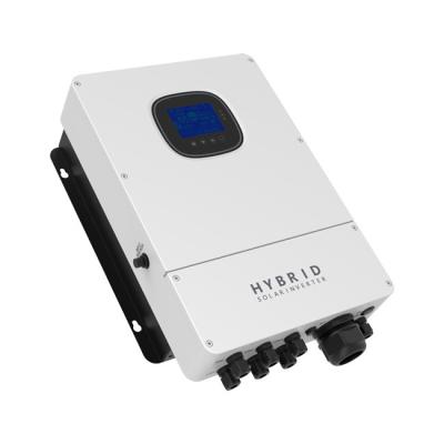 China 5.5KW Solar Hybrid Inverter 500V PV Input 220/230V AC Output Pure Sine Wave for sale