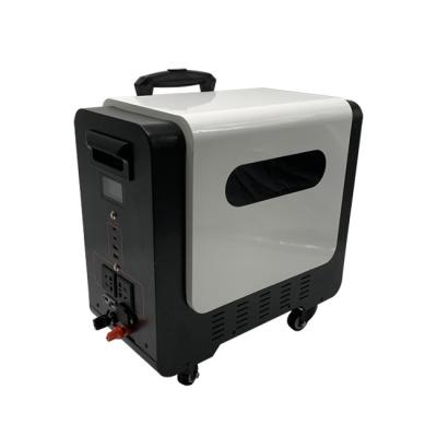 China 25.6V 90Ah 2304Wh LiFePO4 Portable Power Station 2000W Trolley Case for sale