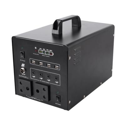 China 500W Portable Power Station with 576WH LiFePO4 Battery, 45Ah Capacity, Pure Sine Wave Output for Outdoor and Emergency Use for sale