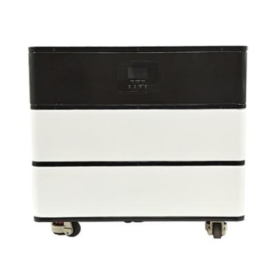 China 10KW 10.24KWH 51.2V 200Ah LiFePO4 Stacked Energy Storage System with 5KW Inverter for sale