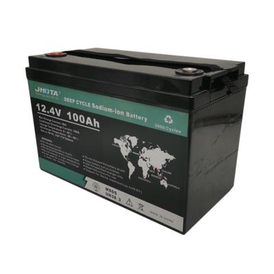 China 12.4V 100Ah Sodium Ion Battery Pack with 4000 Cycles and 1240Wh Capacity for Lead Acid Replacement for sale
