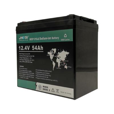 China Cylindrical Cell Sodium Ion Battery Pack 12.4V 54Ah 669.6Wh with 4000 Cycle Life for Lead Acid Replacement for sale
