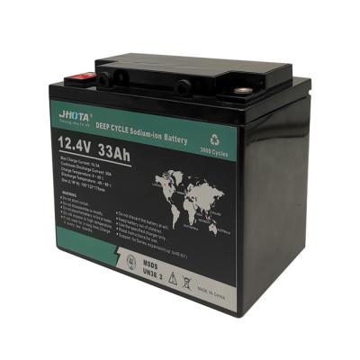 China 12.4V 33Ah Sodium Ion Battery Pack IP55 Plastic Casing Lead Acid Replacement for sale