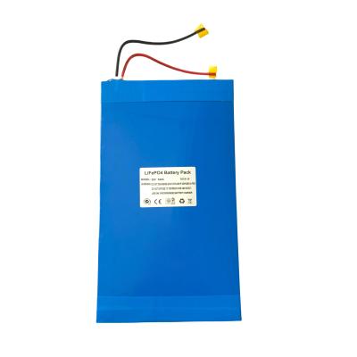 China 16V 54Ah LiFePO4 Solar Street Light Battery Pack 2000 Cycles 303x172x73mm for sale