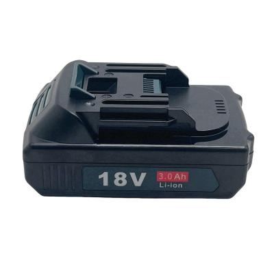 China 18V 3Ah Lithium Ion Power Tool Battery Replacement for Makita 3000mAh High Capacity for sale