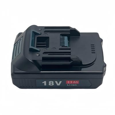 China 18V 2.5Ah Power Tool Battery 800 Cycle Life Replace Makita 18V Lithium Ion for sale