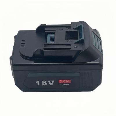 China 18V 3Ah Lithium Ion Battery Pack Compatible with Makita Power Tools 800 Cycles for sale