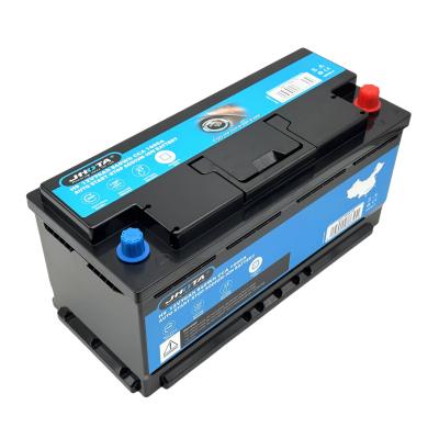 China CCA 1200A Sodium Ion Car Battery 12V 75Ah with BMS for Start-Stop Systems - 4000 Cycle Life for sale