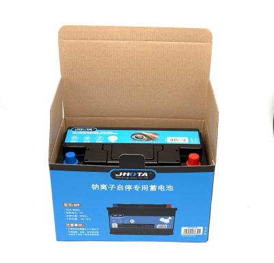 China 12V 60Ah Sodium Ion Battery H7 900A CCA Low Self Discharge Replace Lead Acid AGM for sale