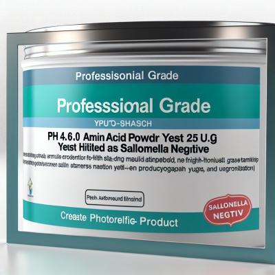 China pH 4.0-6.0 Amino Acid Powder with Yeast 25CFU/g Max Salmonella Negative Professional Grade for sale