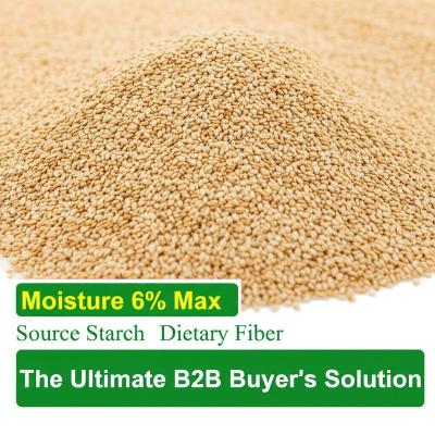 China Moisture 6% Max Source Starch Dietary Fiber The Ultimate B2B Buyer's Solution for sale