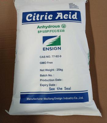 China 30mesh Citric Acid Granular , 99.5% Assay Acid Regulator for sale