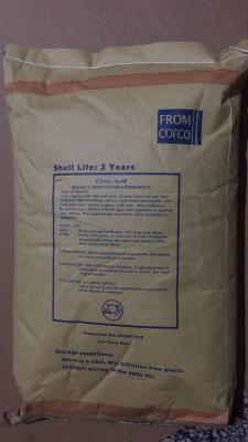 China Colorless Citric Acid Granular , FSSC22000 Citric Acid USP for sale