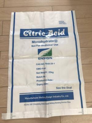 China Odorless 8mesh Citric Acid Monohydrate Powder Cas 5949-29-1 Acidity Regulator for sale